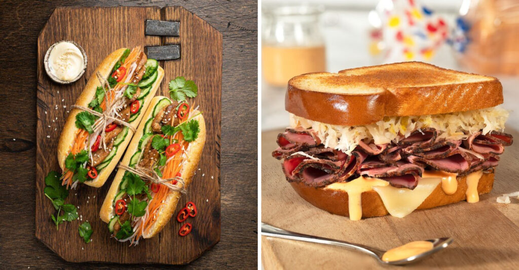 Super Sandwich Fillings From Around The World, Ranked
